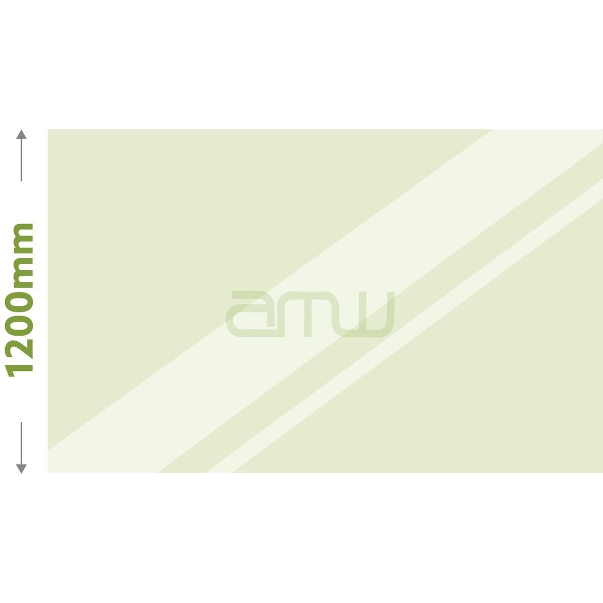 Glass Panel 12mm Clear Toughened 1200H – AMW Wholesale Fencing
